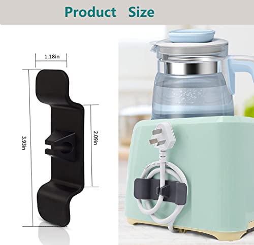 12 Pack Kitchen Appliance Cord winder, Appliance Cord Organizer Stick on Mixers, Coffee Maker, Pressure Cooker and Air Fryer