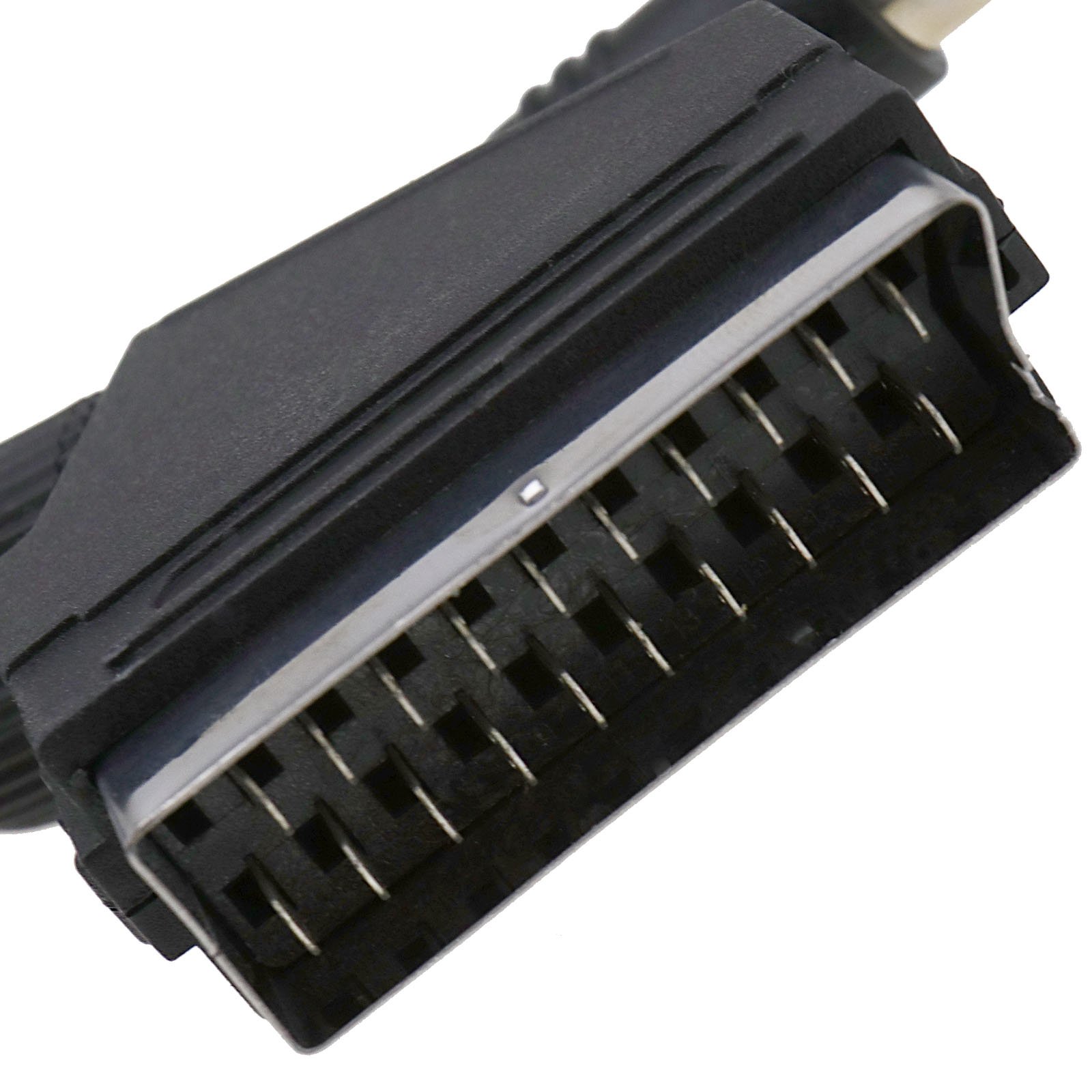 1.8M Real RGB Scart Cable TV Lead Compatible with Sega Saturn