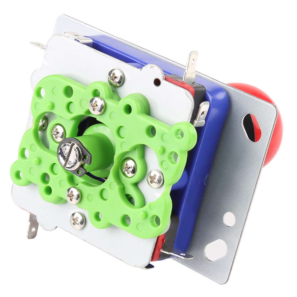 1-Player Arcade Buttons and Joystick DIY Controller Kit, 2/4/8 Way Game Joystick Ball for Arcade Gaming
