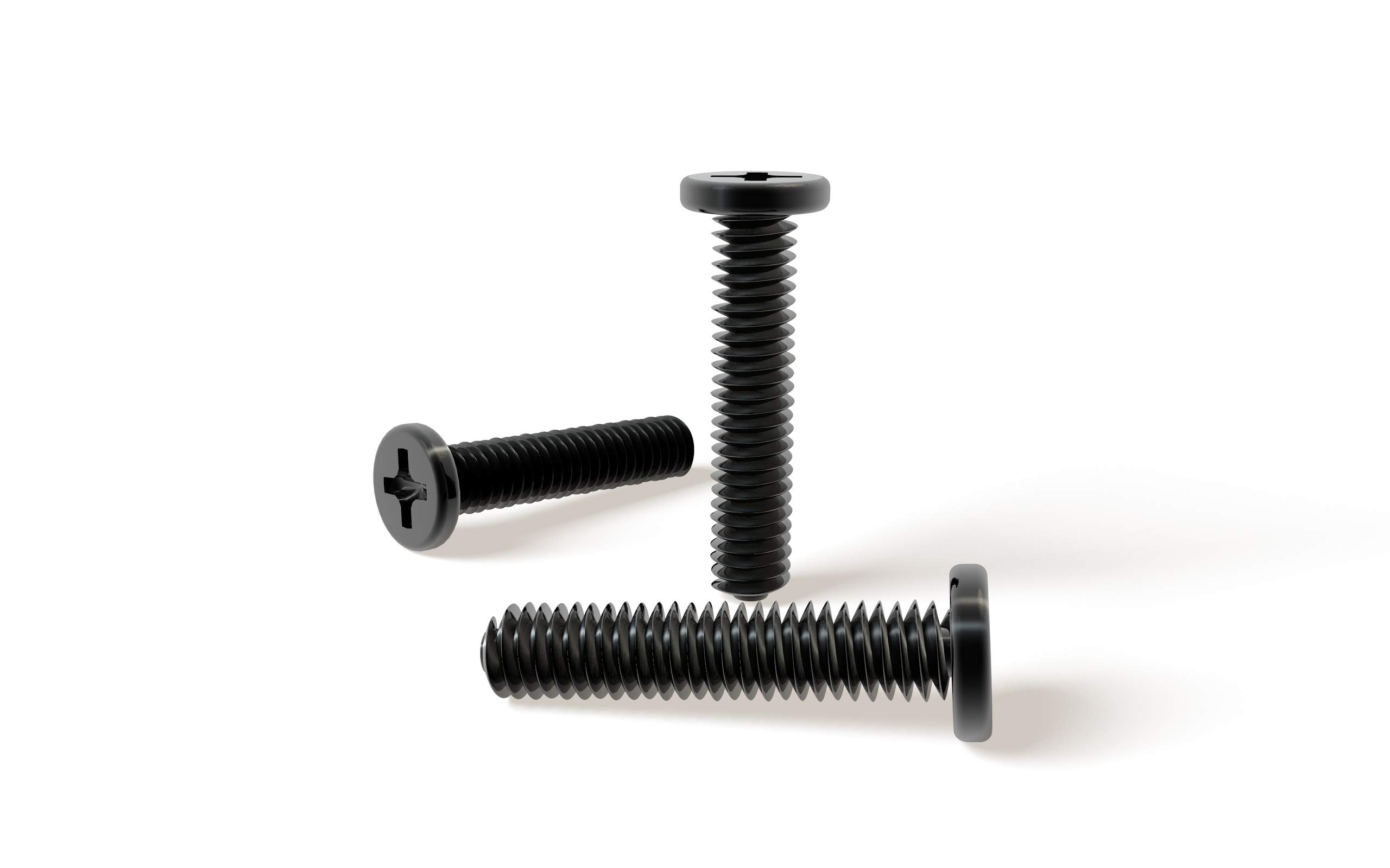100XReplacement Black Philips Drive Laptop Screws M2.5X12.0mm Screw Lot M2.5X12L PM2.5X12.0