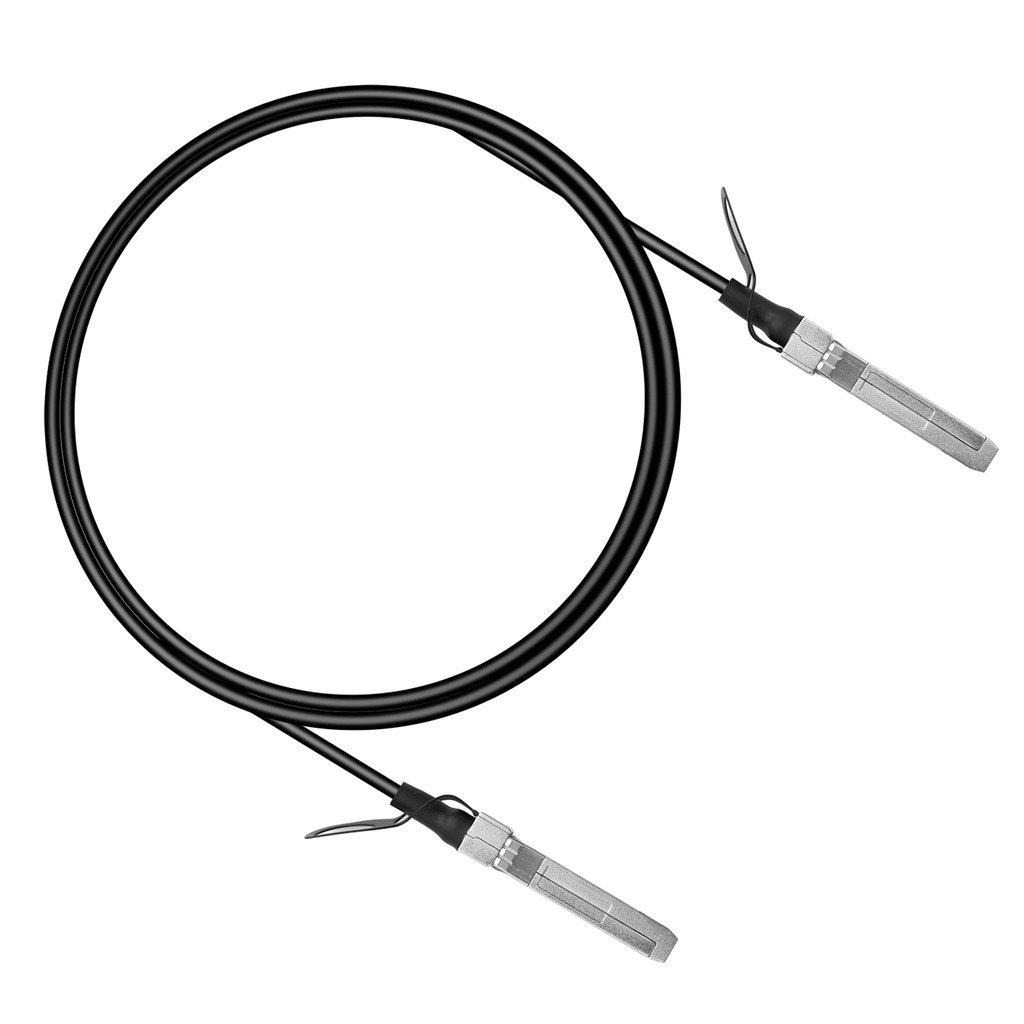 10G SFP+ DAC Twinax Cable, 10GBASE-CU Passive Direct Attach Copper SFP Cable, SFP Patch Cable for Juniper QFX-SFP-DAC-2M Server, Router, Switches,2-Meter, Ethernet Network DAC