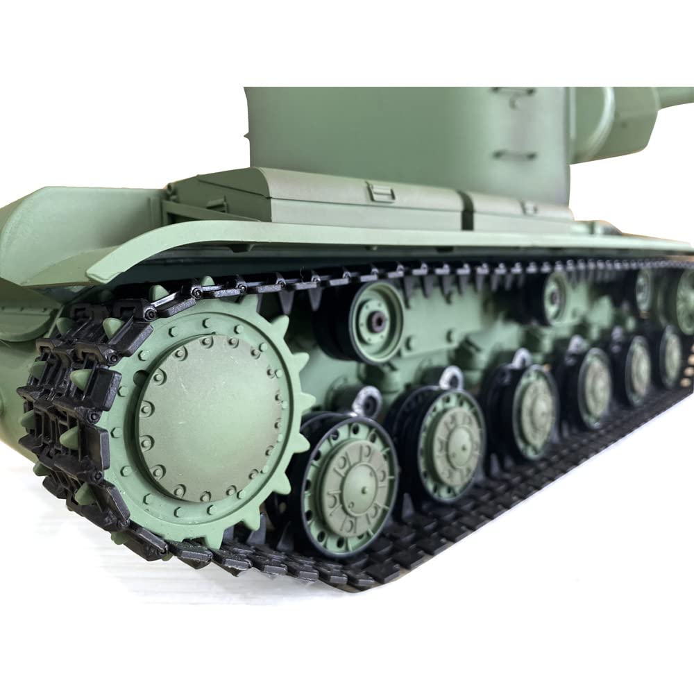 1/16 Henglong Tk7.0 Soviet Kv-2 Rc Tank Gigant 3949 Barrel Recoil Bb Airsoft Smoke Sound Effect Car Toys