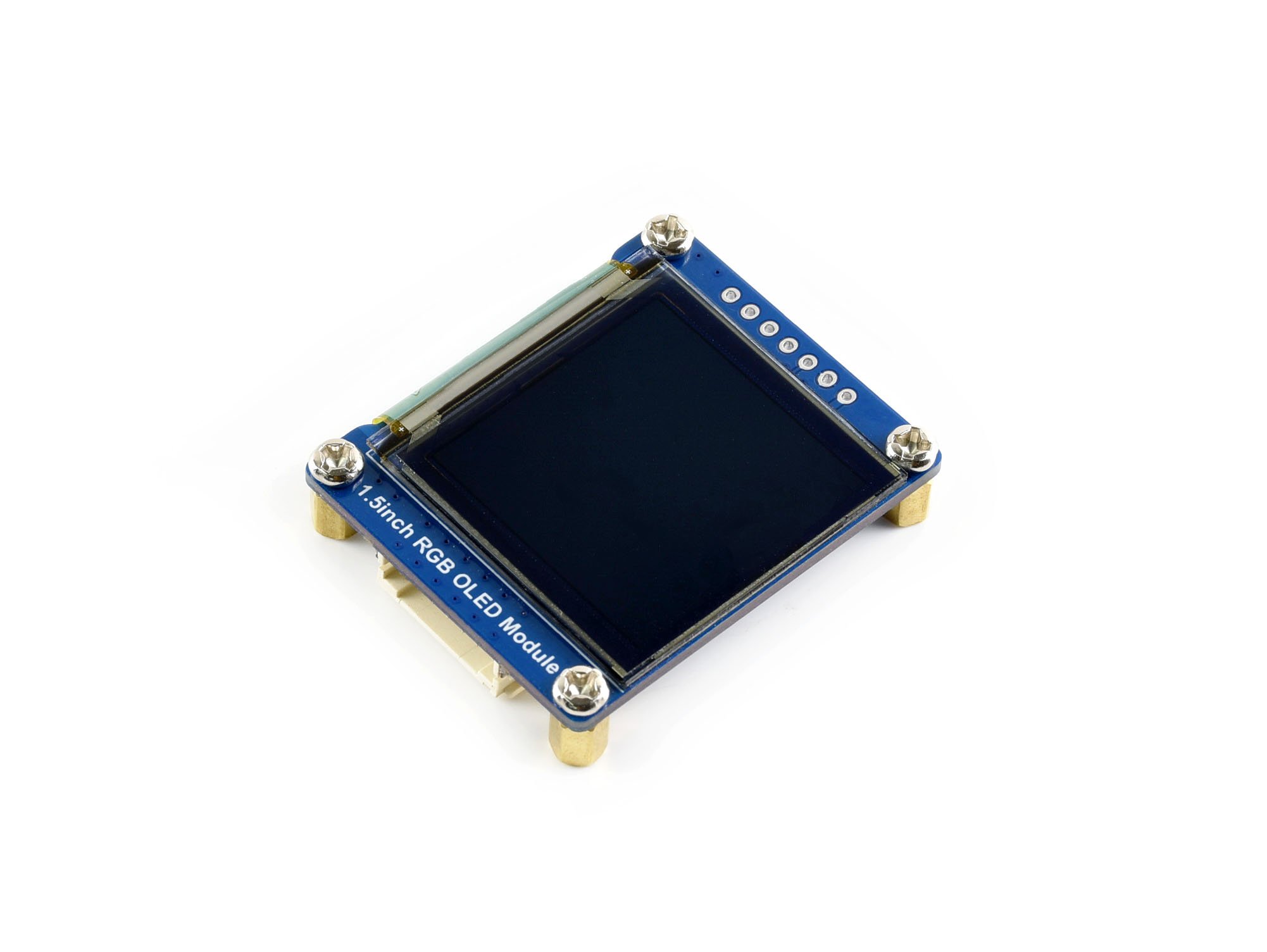 1.5inch RGB OLED Display Module 128x128 16-bit High Color SPI Interface SSD1351 Driver for Raspberry Pi/Jetson Nano Examples Provided