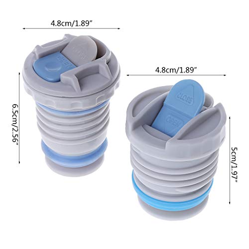 4.4cm/4.5cm Thermos Bottle Plug Vacuum Flask Lid Leak Proof Flask Lid Thermo Mug Stopper Thermos Cover Portable Universal Travel Mug Accessories