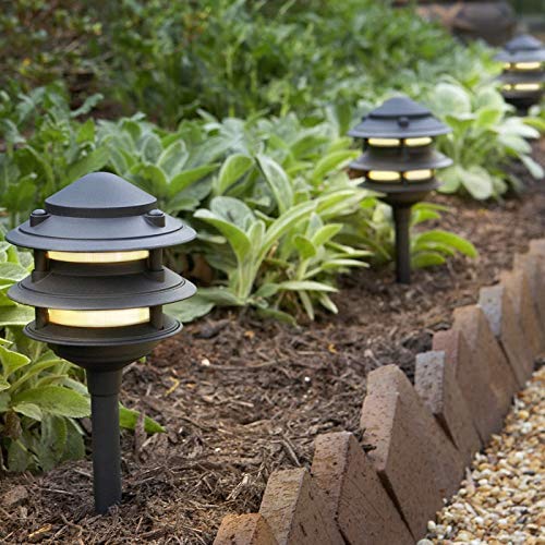 10 Pack LED Bulbs T10 Landscape Light Low Voltage 12v AC/DC Warm White Flicker-Free, Non-Polarity,