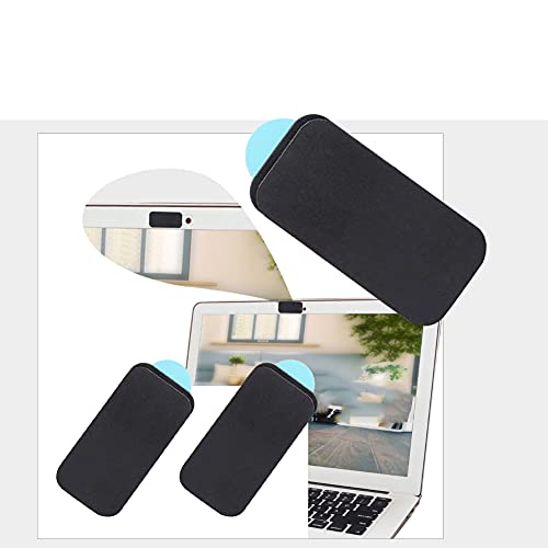 Laptop Camera Cover, Anti-peep Webcam Cover for Desktops for Smartphones for Laptops for Tablets(Black)