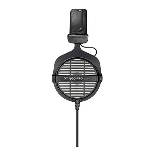 beyerdynamic DT-990 Pro Acoustically Open Headphones (250 Ohms) and Knox Gear Compact 4-Channel Stereo Headphone Amplifier Bundle (2 Items)
