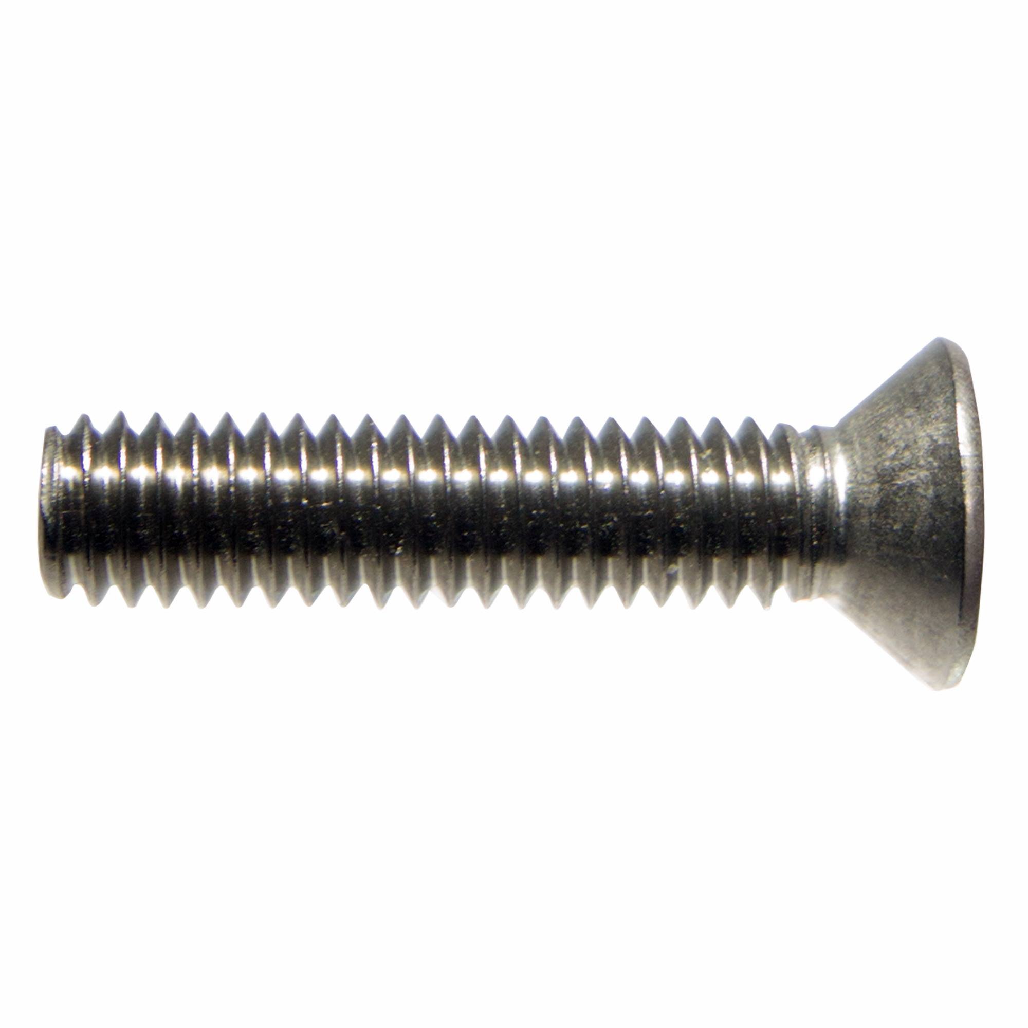 10-24 x 1/2" Flat Head Machine Screws, Phillips Drive, Stainless Steel 18-8, Full Thread, Bright Finish, Machine Thread, Quantity 100 by Fastenere