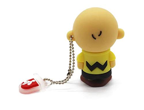2.0 Charlie Brown 16GB USB External Hard Drive Flash Thumb Drive Storage Device Cute Novelty Memory Stick U Disk Cartoon