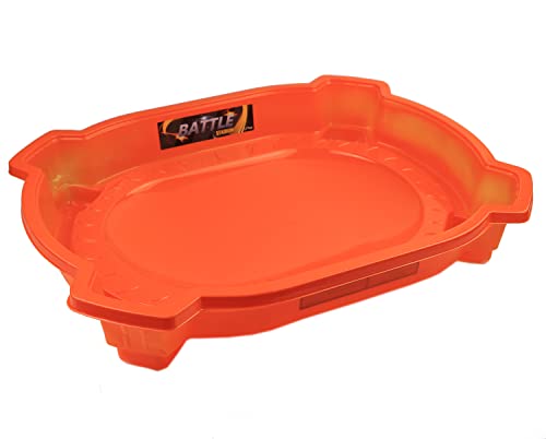 17Tek Stadium Battle Arena Training Ground for Beyblade Battling Games (Yellow 2)