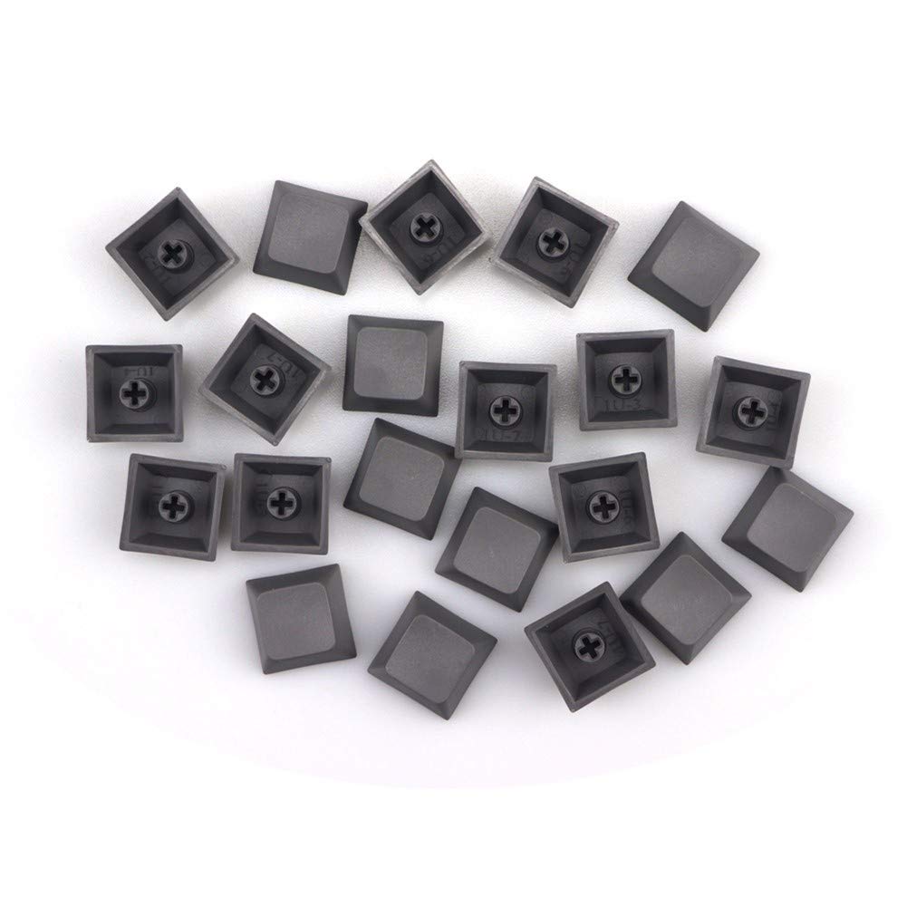 108 Key Mechanical Keyboard Pbt Keycap XDA 1u Mixded Color Gray Keycaps for Switches Gaming Mechanical Keyboard (Axis Body : 26 pcs, Color : Gray)