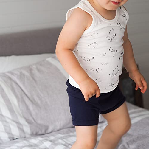 Conni Kids Training Boxer Pants | Soft Shorts Reusable Toddler Potty Training Underwear | Waterproof Easy Pull Up Youth Incontinence Bubble Gum Sizes 4-6