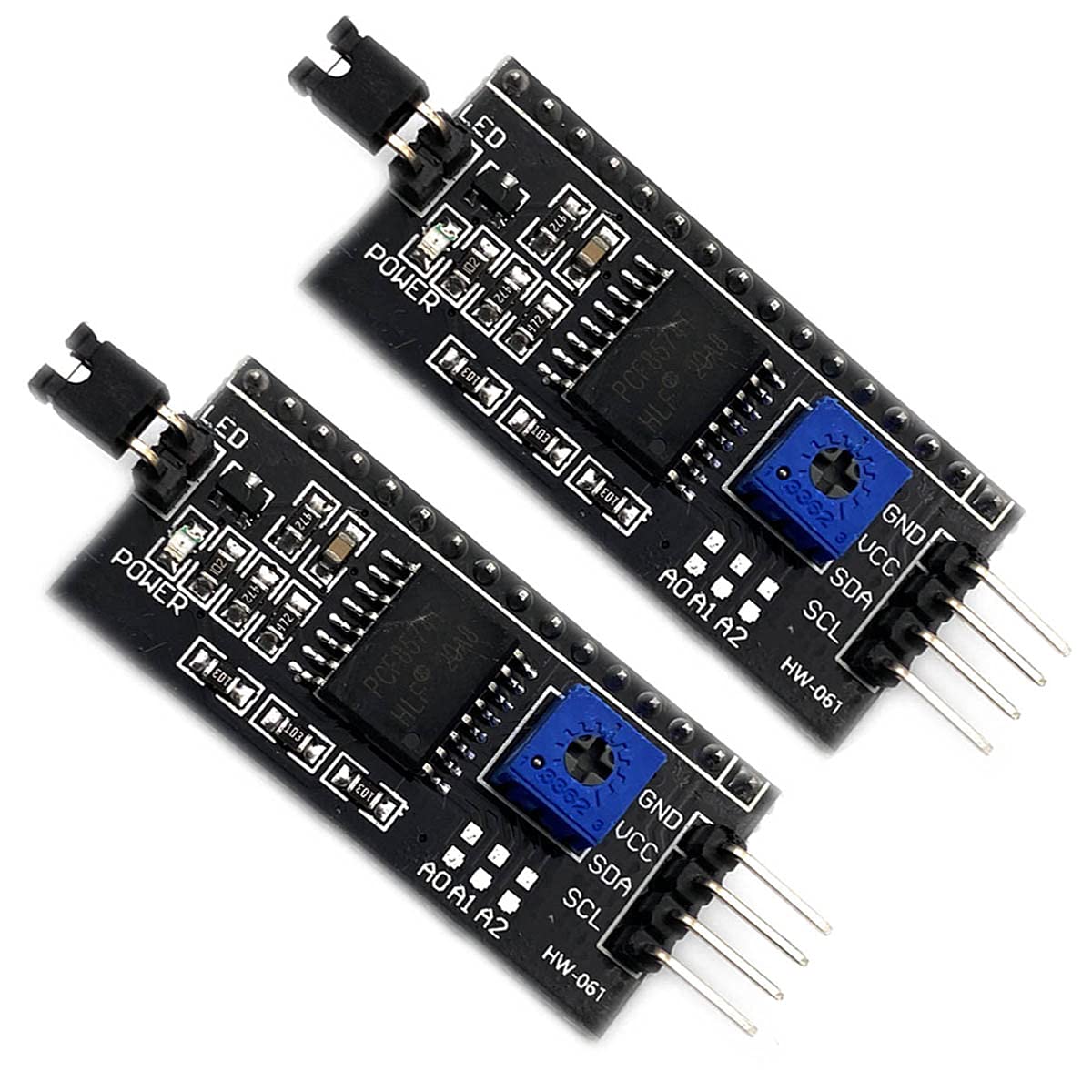 KIRO&SEEU 2pcs 1602 LCD 2004 20x4 i2c LCD Display Adapter IIC//TWI/SPI/I2C Serial Interface Module Shield Compatible with Arduino UNO R3 MEGA2560