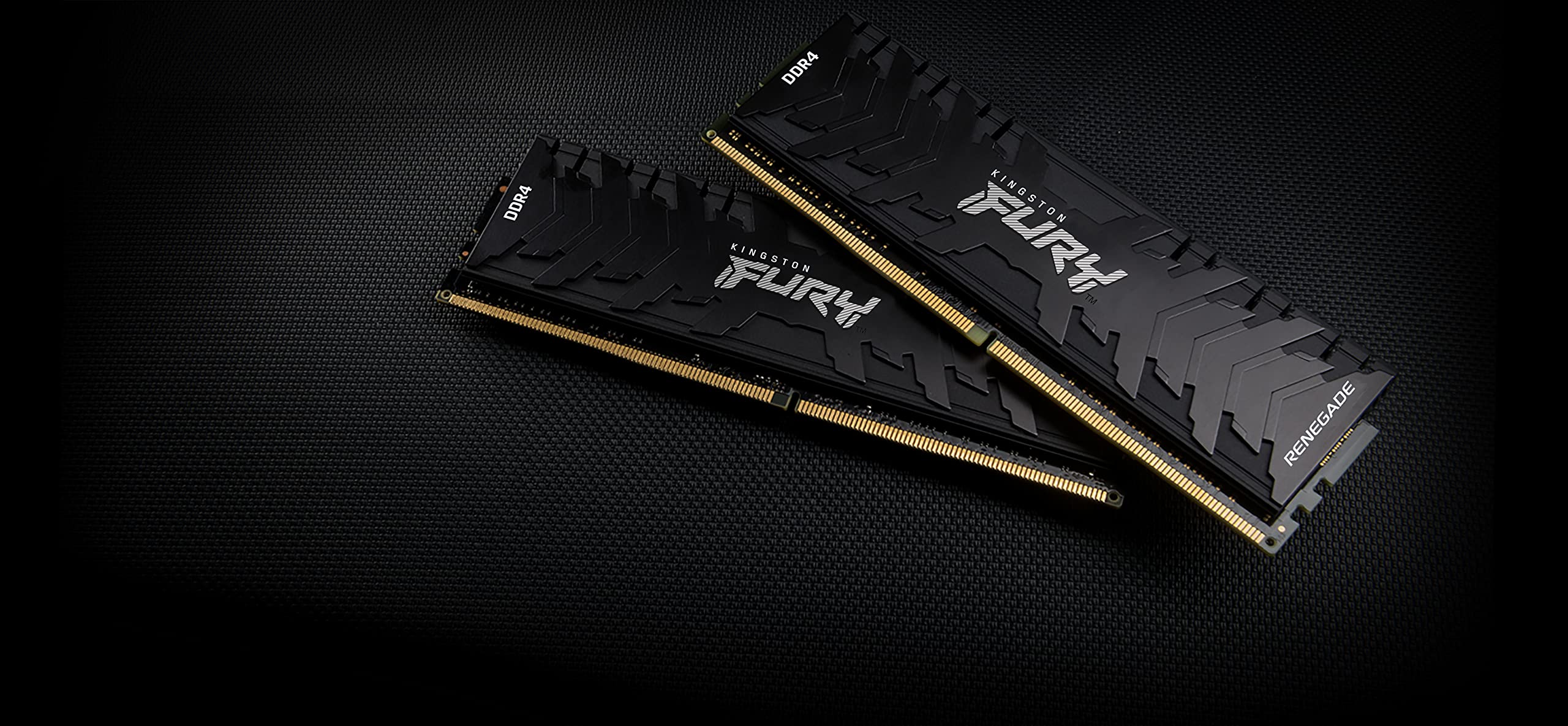 32GB 3600MHz DDR4 CL16 DIMM (Kit of 2) 1Gx8 Fury Renegade Black