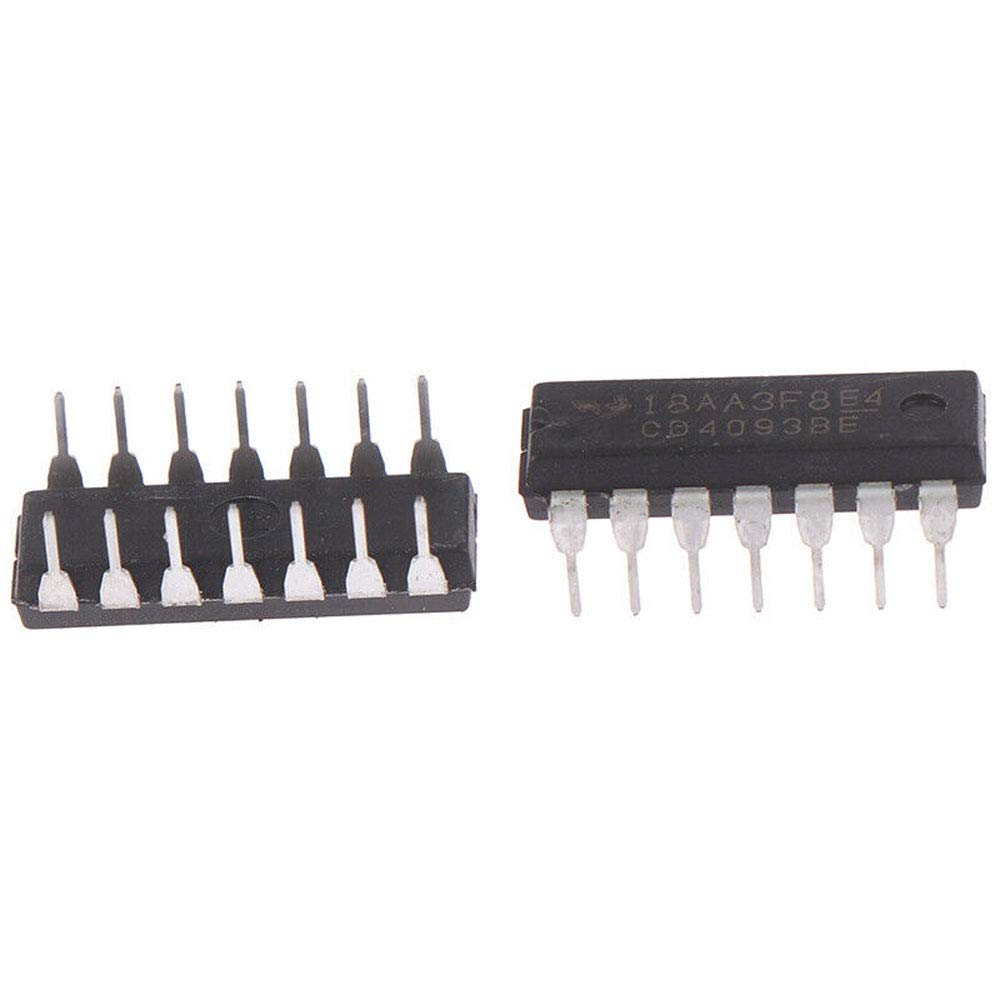 10PCS TI CHIP CD4093BE CD4093 4093 DIP-14 DIY DEVELOPE