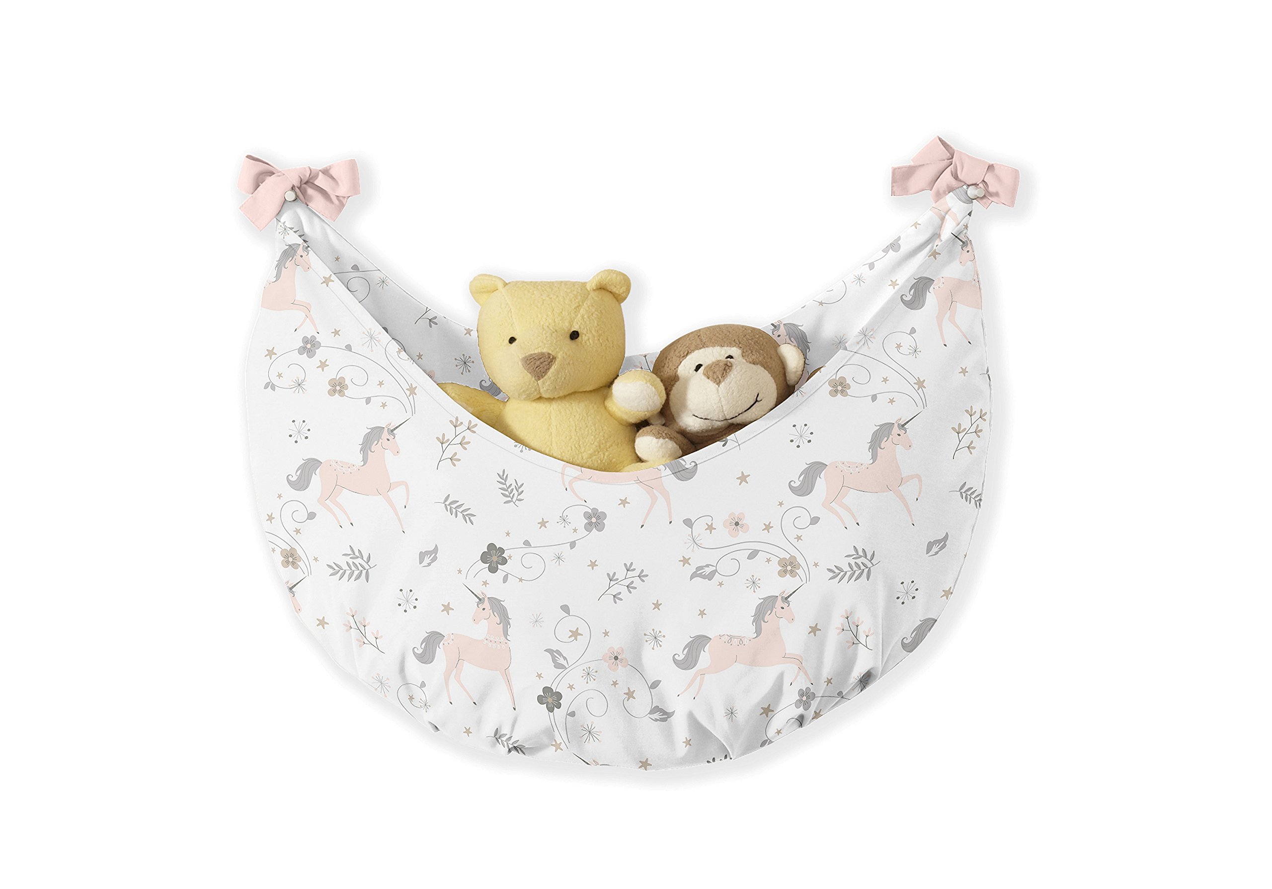 11 pc. Pink, Grey and Gold Unicorn Baby Girl Crib Bedding Set by Sweet Jojo Designs