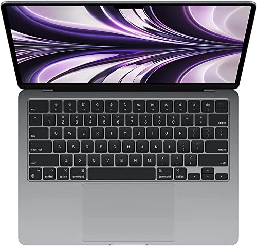 2022 Apple MacBook Air with Apple M2 Chip (13-inch, 8GB RAM, 512GB SSD) Space Gray (Renewed)