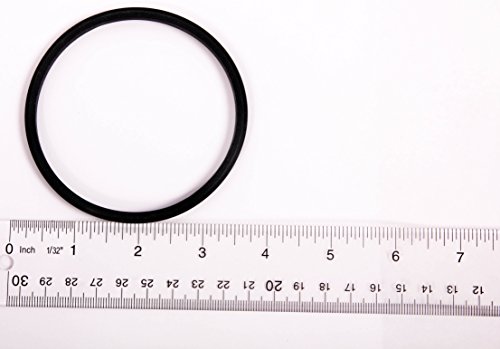 2 Pack Replacement Rubber Gasket Seal Ring 30 oz Tumbler Vacuum Stainless Steel Cup Flex Spare Yeti Ozark Trail Rocky Mountain Top Lid CocoStraw Brand (2 Pack Gaskets - 30oz)