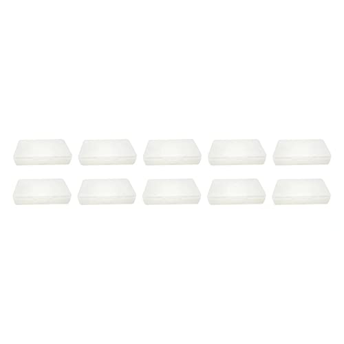 10 Clear Plastic Cartridge Cases for Nintendo Game Boy Advance GBA games dust covers