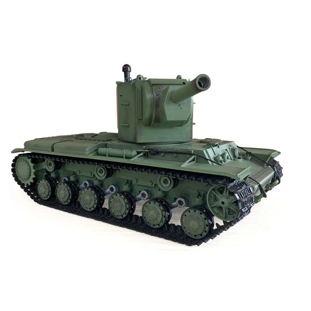 1/16 Henglong Tk7.0 Soviet Kv-2 Rc Tank Gigant 3949 Barrel Recoil Bb Airsoft Smoke Sound Effect Car Toys