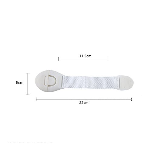 10 Pack Baby Safety Locks Child Proof Cabinets Drawers Appliances Toilet Seat Fridge and Oven Tools