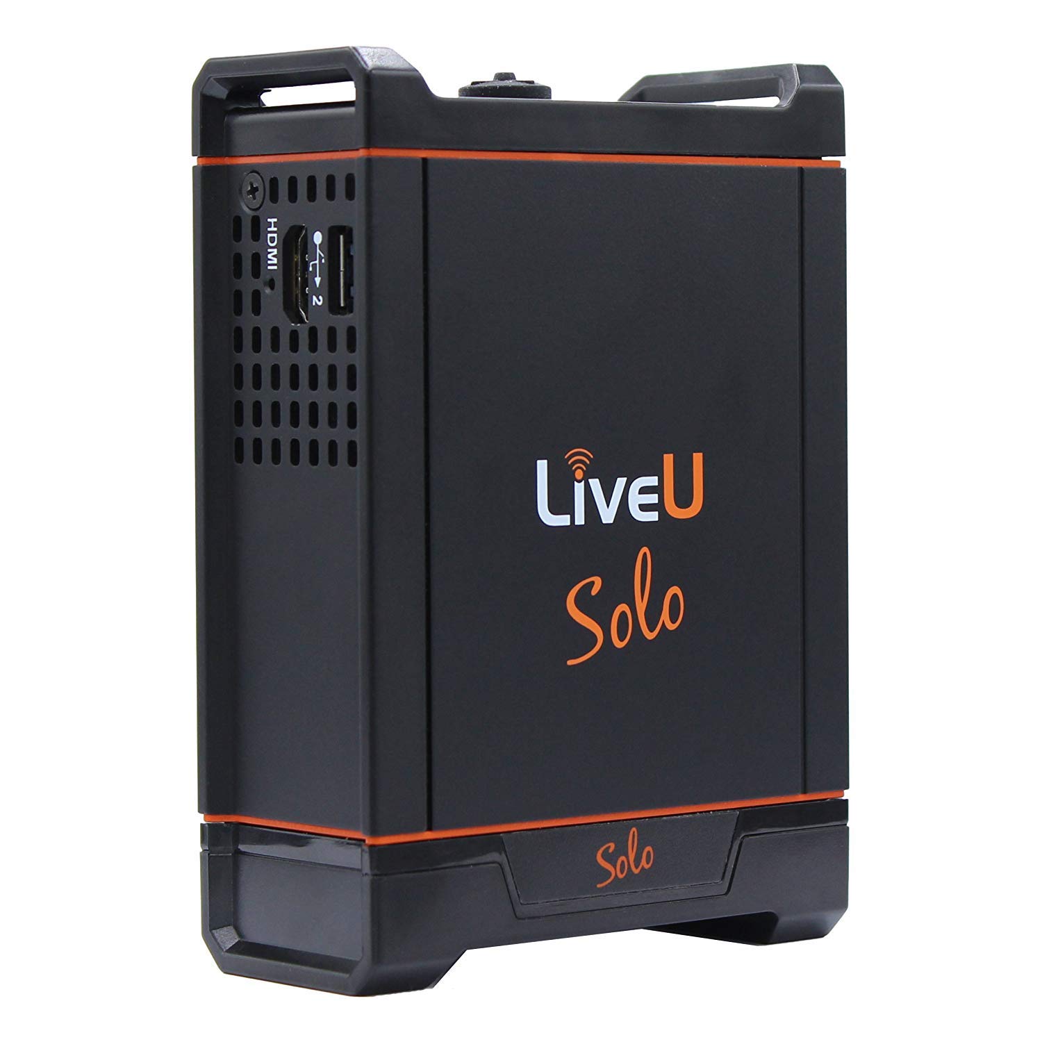 LiveU Solo HDMI Wireless Live Video Streaming Encoder Bundle with MDR7506 Headphones + 32GB Extreme microSD Card + Ethernet Cable + HDMI Cable + Cable Ties + Deluxe Cleaning Kit + More