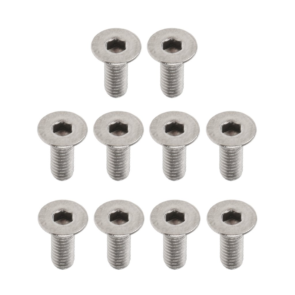 103 Titanium Alloy Screw Hex Cap Head Socket Key Bolts 6/8/10/12/15mm, M3 x 10mm