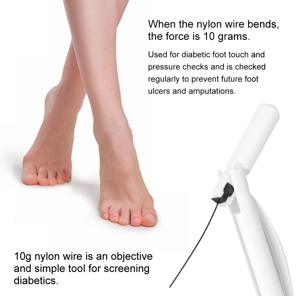 10 Grams Diabetic Foot Monofilament Test Pen Foot Neuropathy Test Monofilaments for Diabetes Foot Ulcers