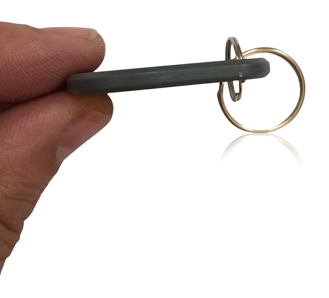 100 Thin 26 Bit Proximity Key Fobs Weigand Prox Keyfobs Compatable with ISOProx 1386 1326 H10301 Format Readers. Works with The vast Majority of Access Control Systems