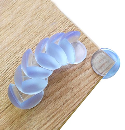 12 Pcs Baby Caring Guards Medical Grade from Paris Babyhome-Clear Furniture Corner Protectors-Child Proof Corner Safety