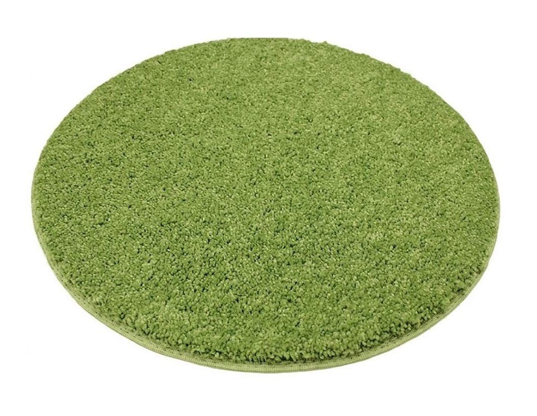 12 Rainbow Kids Crazy Carpet Circle Seats 18” Round Soft Warm Floor Mat - Cushions | Classroom, Story Time, Group Activity, Time-Out Spot Marker and Fun. Home Bedroom & Play Areas - USA Made