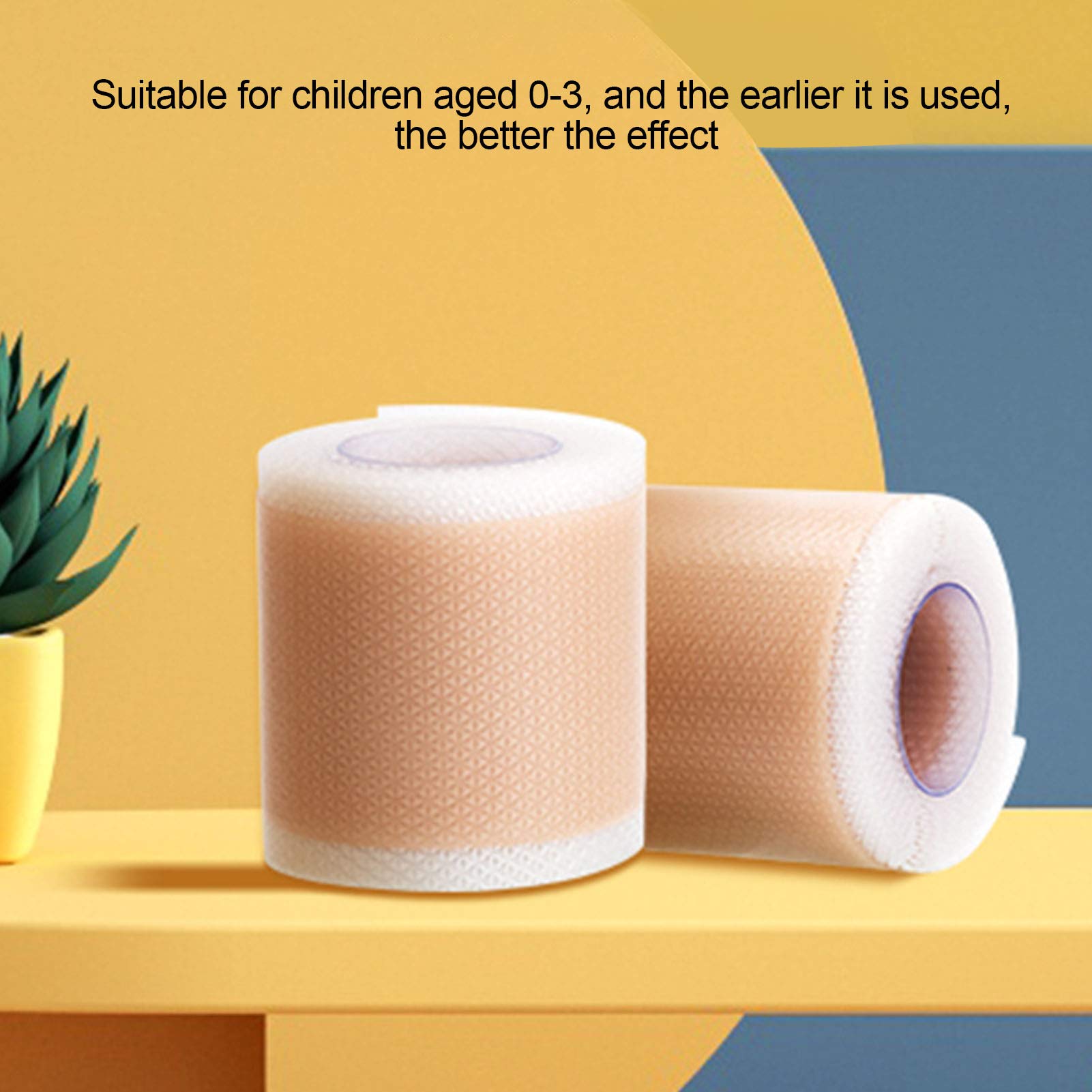 4 x 50cm Silicone Newborn Baby Ear Aesthetic Correctors, Kids Infant Protruding Ear Patch Stickers