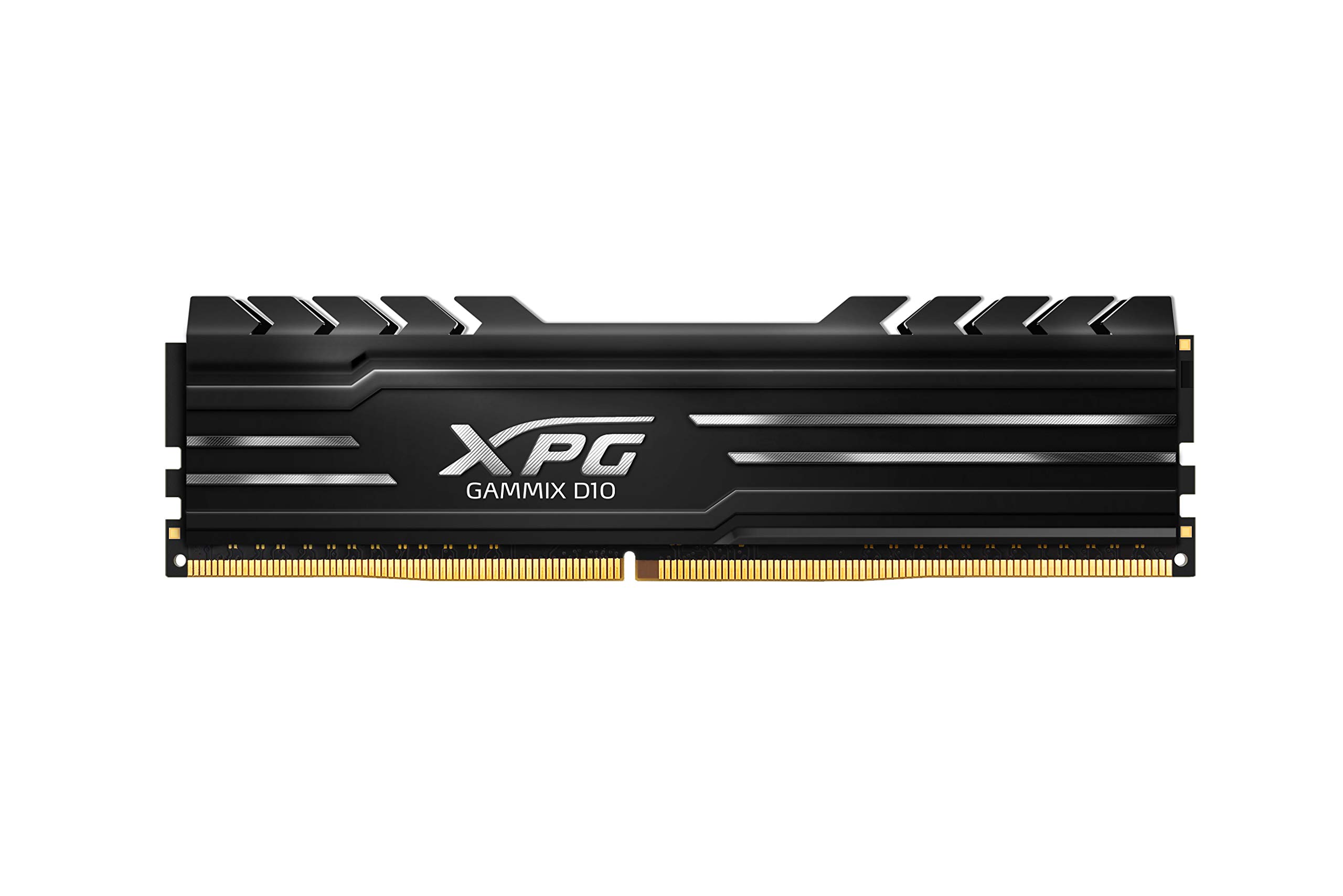 ADATA XPG GAMMIX D10 16GB Kit (2X 8GB) DDR4 3200MHz (PC4-25600) CL16 XMP 2.0 DIMM Memory Module Low Profile Black