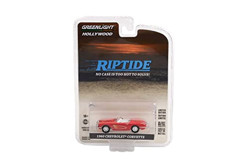 1960 Chevy Corvette C1, Riptide - Greenlight 44940B/48-1/64 Scale Diecast Model Toy Car