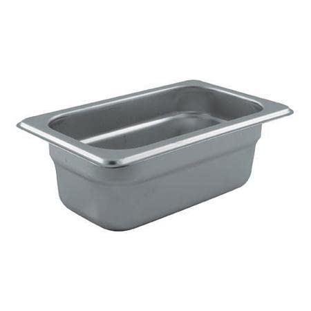 1/9 Size 2 1/2 in Steam Table Pan, PK-2