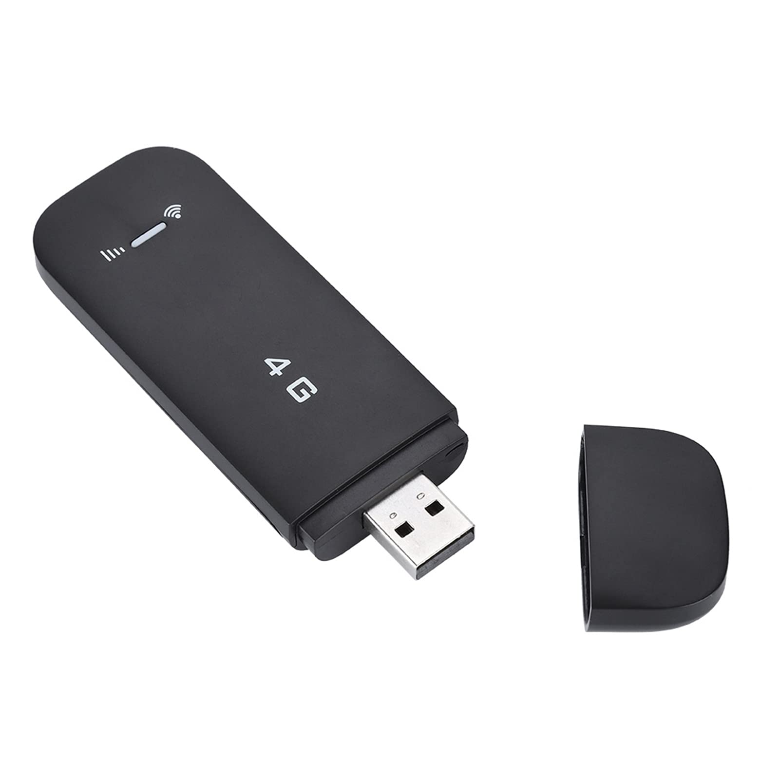 4G WiFi Router,150Mbps Plug and Play LTE USB Portable Router Pocket Mobile Hotspot Built-in 4G/3G+WiFi Antenna Wireless Network Smart Router(with WiFi)