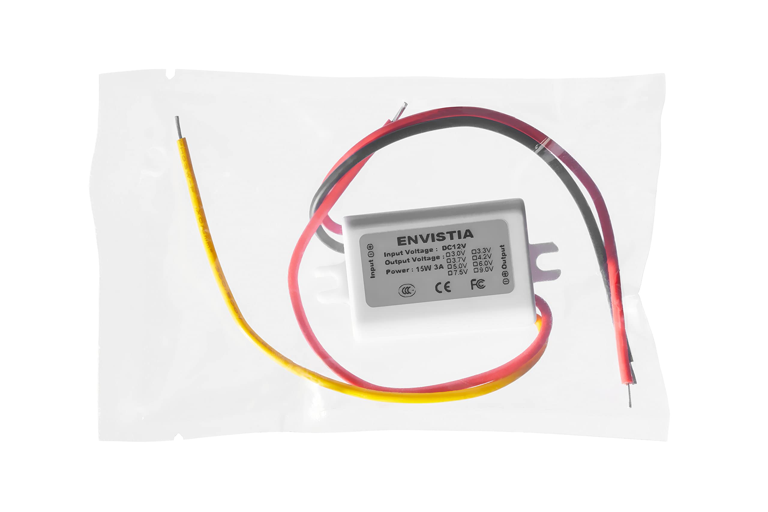 12V to 3V 3A Step-Down Waterproof Miniature DC-DC Converter Power Supply Module
