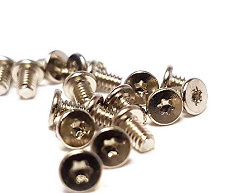 12x Replacement Silver T5 M2x3mm Torx Laptop Base Screws for Dell Precision 5510