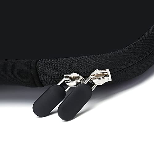 11.6 12 12.1 Inch Laptop Sleeve Carrying Bag Protective Case Neoprene Sleeve Tote Tablet Cover Notebook Briefcase Bag with Handle Extra Pockets for Women(Black)