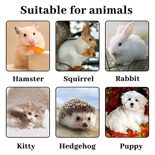 100 pcs Rabbit Cage Liners Disposable Large Plastic Mat Films for Bunny Guinea Pigs Chinchillas Rats Hamsters Hedgehogs and Other Small Animals 37"×27"