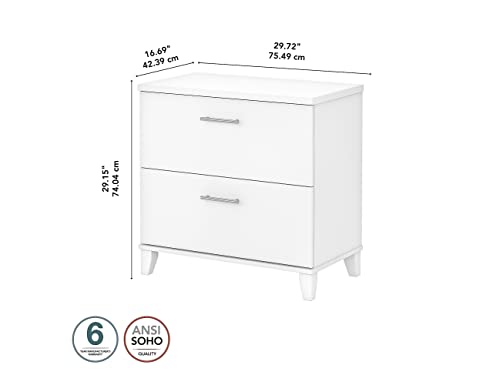 Bush Furniture Somerset 2 Drawer Lateral File Cabinet