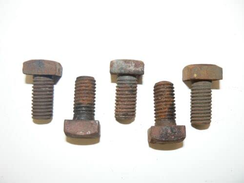 1/2"-13 x 1" Square Head Machine Bolt - Plain Steel Finish - Lot of 25 Pcs. HQ