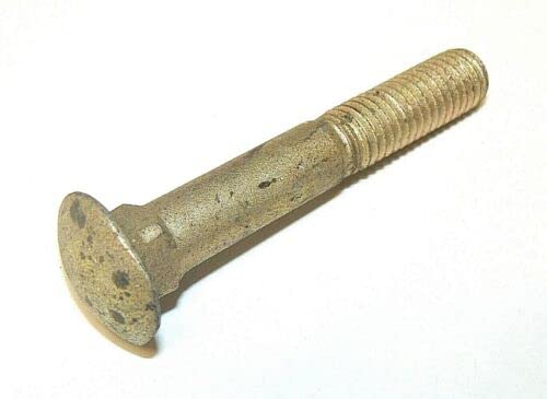 1/2"-13 X 3 1/4" Carriage Bolts - Grade-2 - ZINC Yellow - LOT of 25 Pcs. PT HQ