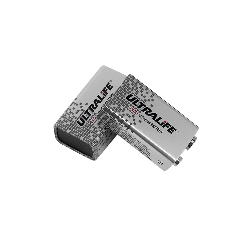 10x U9VL-J-P for Drager v ntilator Etim FES e lectric Stimulator Fluke Electric Meter Batteries 9V-9.5V Lithium Battery Ultralife