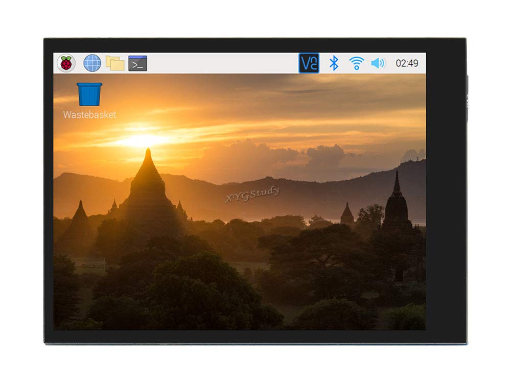 2.8 inch IPS 480×640 Display LCD DPI Interface Capacitive Touch Screen Fully Laminated Toughened Glass Cover Supports Raspbian Kali Raspberry Pi 4B/3B+/3B/2B/Zero/Zero W WH @XYGStudy