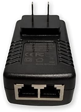 4 Pack IPCamPower Mini POE Injector Wall Wart Plug | 802.3af Full 15 watts | Designed for IP Cameras and Phones Like Cisco/Polycom/Aastra