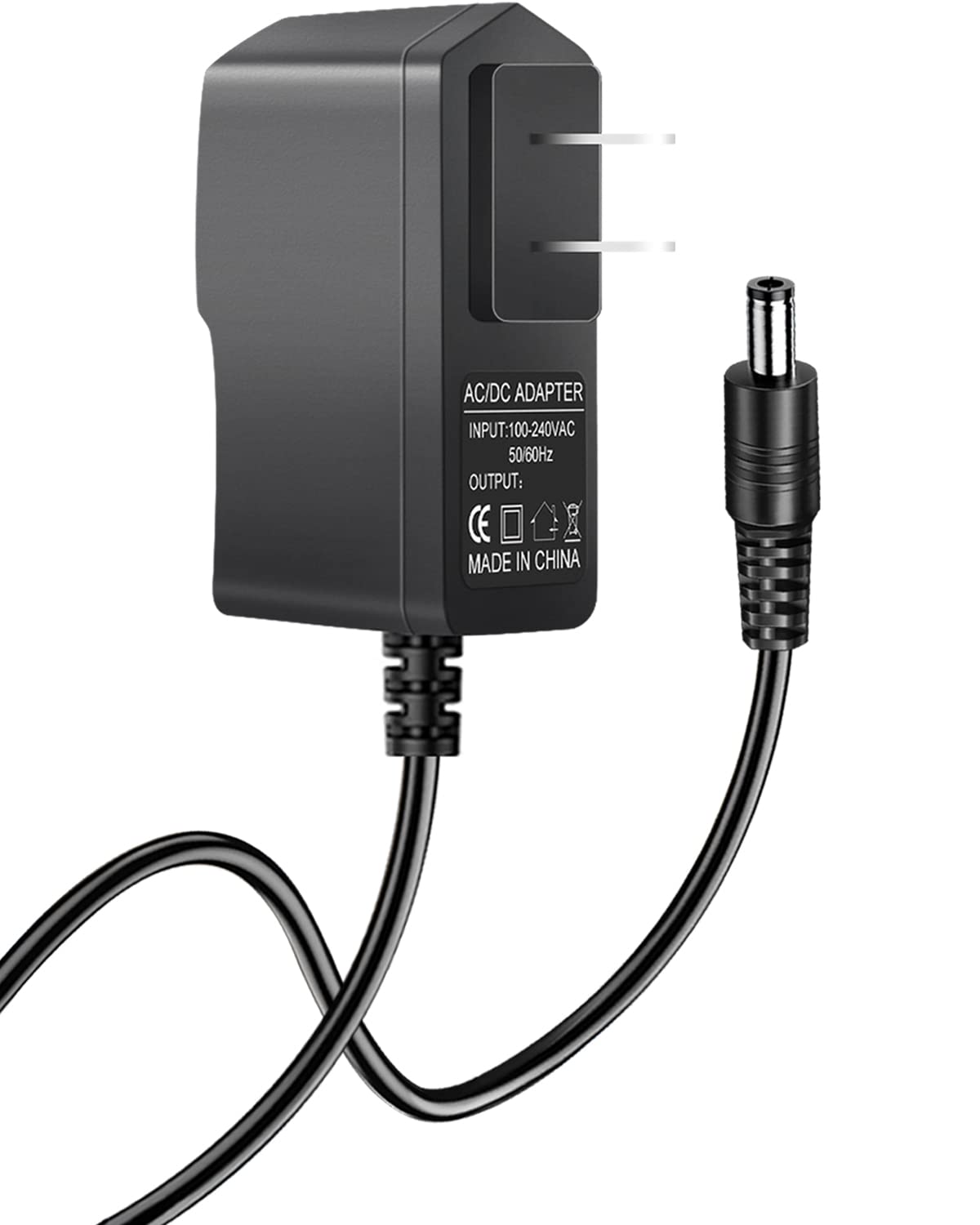 12V Adapter Charger Power for RCA Portable DVD Combo Player Drc99391 Drc9809 Drc98091s Drc98101s Drc96090 Drc80196 Drc79982 Drc79981e Drc79108 Drc69705e22 Drc6272 Drp2091a AC Power Supply Cord 6ft