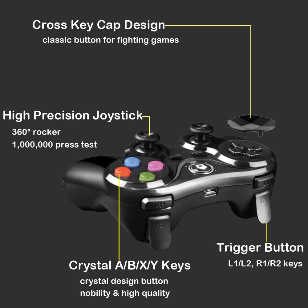 1/Controller for iOS Android (Black)