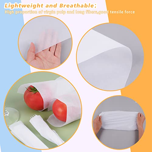 100 Sheets 30 x 35" Acid Free Archival Tissue Paper Chrismas Present Wrap Paper Unbuffered White No Lignin Tissue Paper for Gift Bag,Paper Flower,Party Decoration,Preserving Clothes and Textiles Wrap
