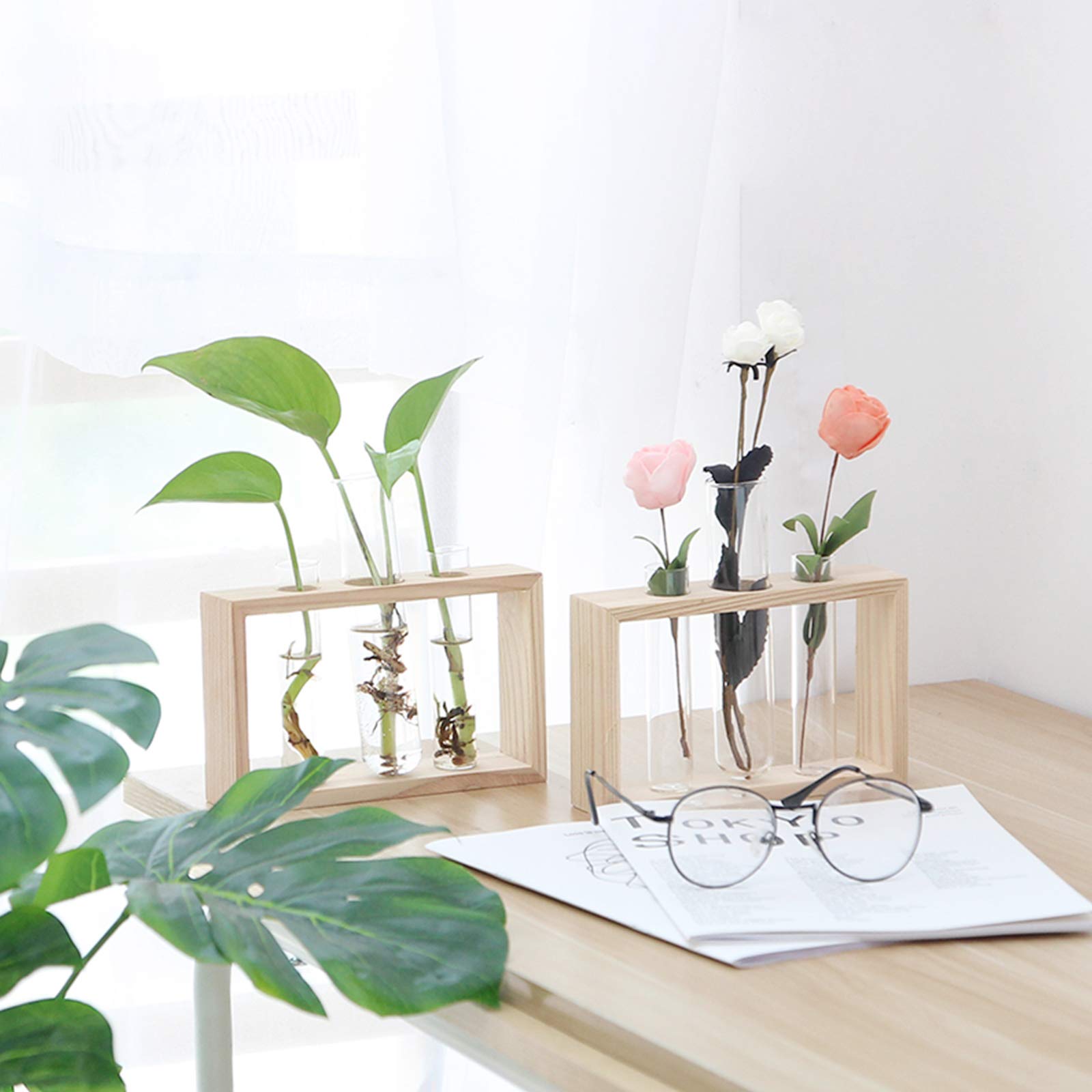 20x150mm 35ml Glass Test Tubes,20 Pcs Glass Test Tube with Cork Stoppers for Bath Salts,Candy Storage,Plants,Science Themed Party and Home Decoration